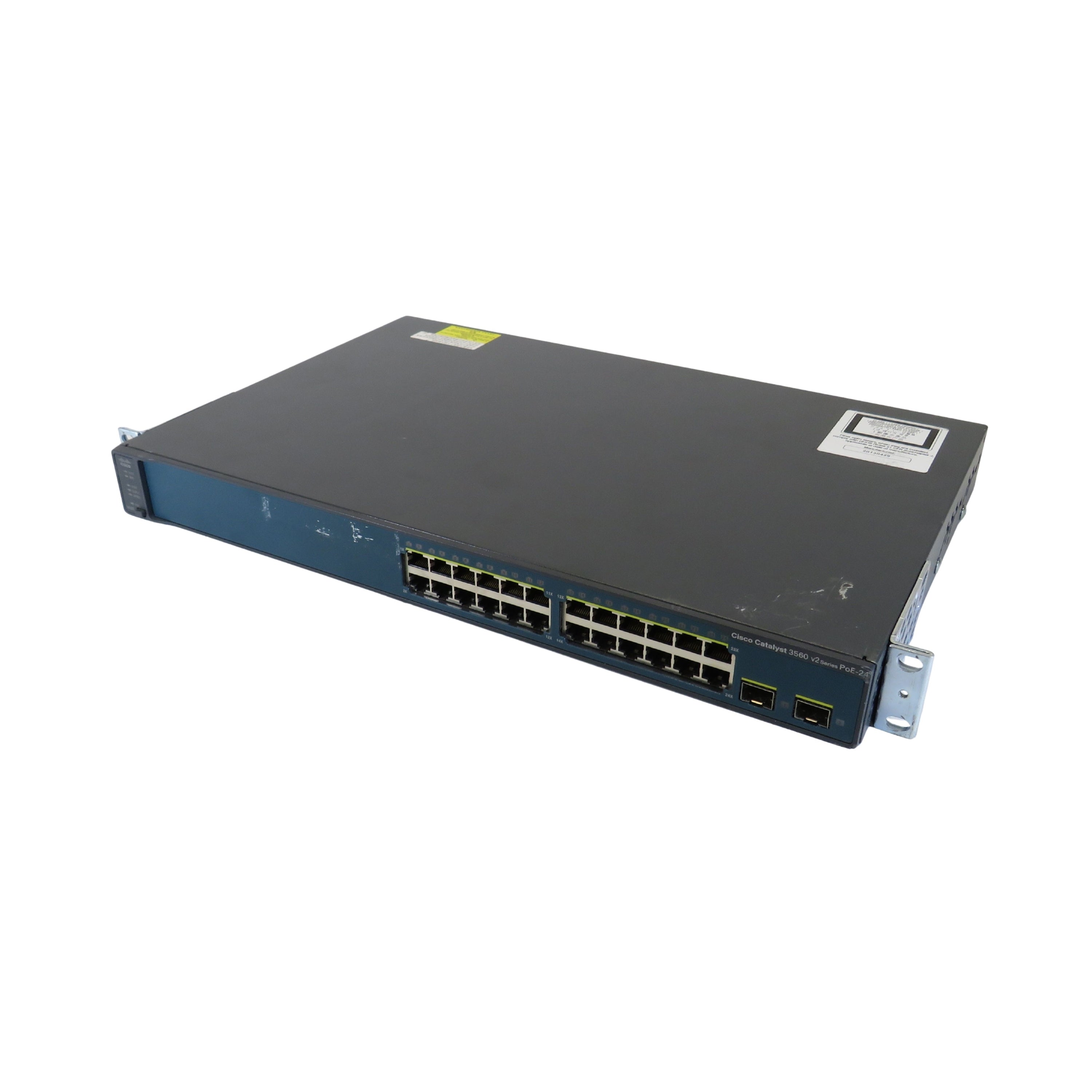 Cisco WS-C3560V2-24PS-S Catalyst 3560V2 24 Port 10/100 PoE Ethernet Sw ...