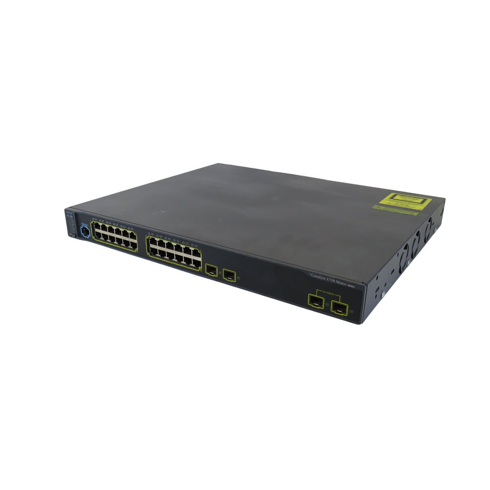 Cisco ME-C3750-24TE-M Metro 24 Port 10/100 + 4 SFP Switch (Refurbished ...