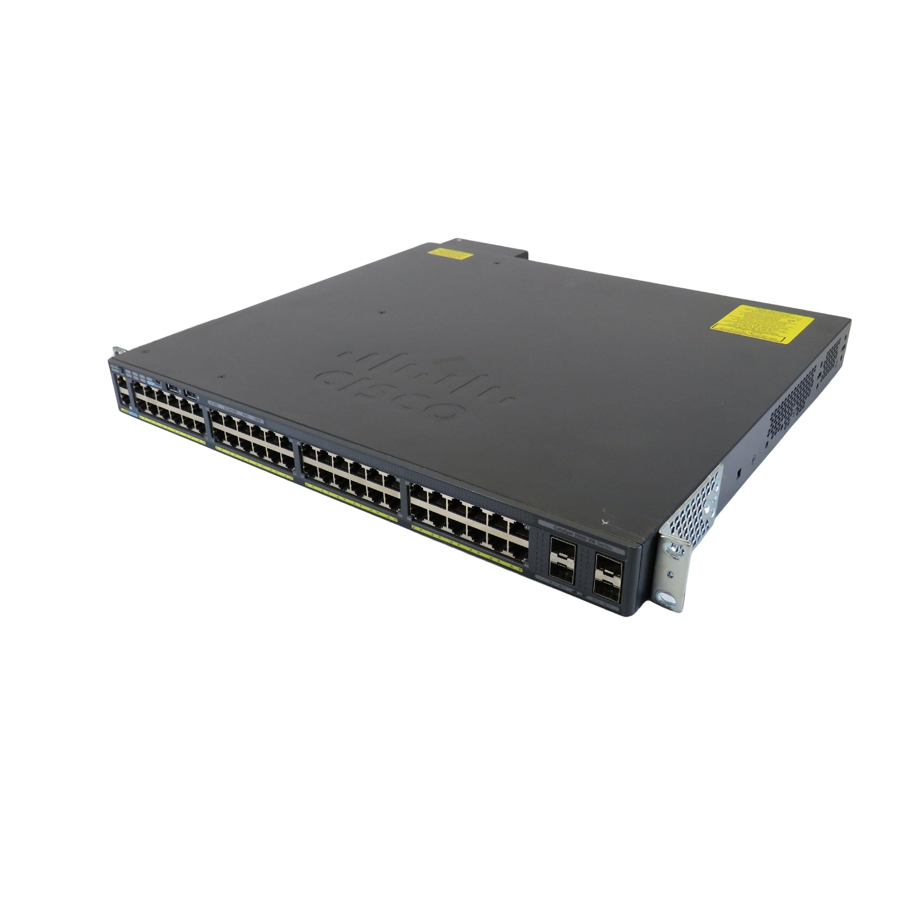 Cisco WS-C2960XR-48FPS-I Catalyst 2960-XR 48 GigE PoE 4 x 1G SFP Switc ...